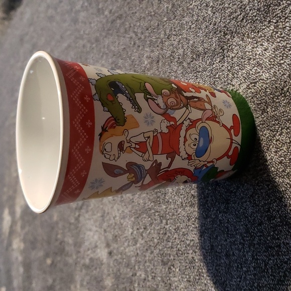 Nickelodeon | Dining | Euc Nickelodeon 9s Nicktoons 208 Holiday Ceramic ...